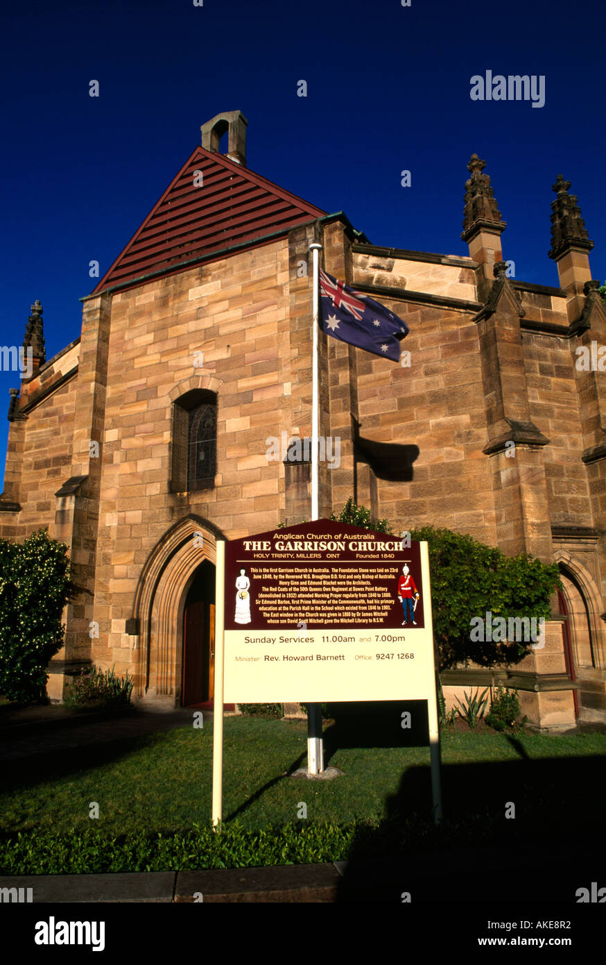 Garrison church sydney hi-res stock photography and images - Alamy