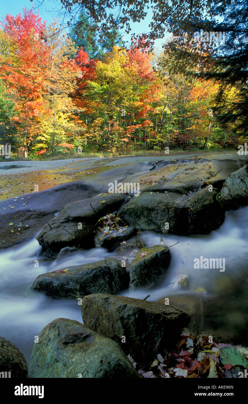 la flume stream, franconia notch, usa Stock Photo - Alamy