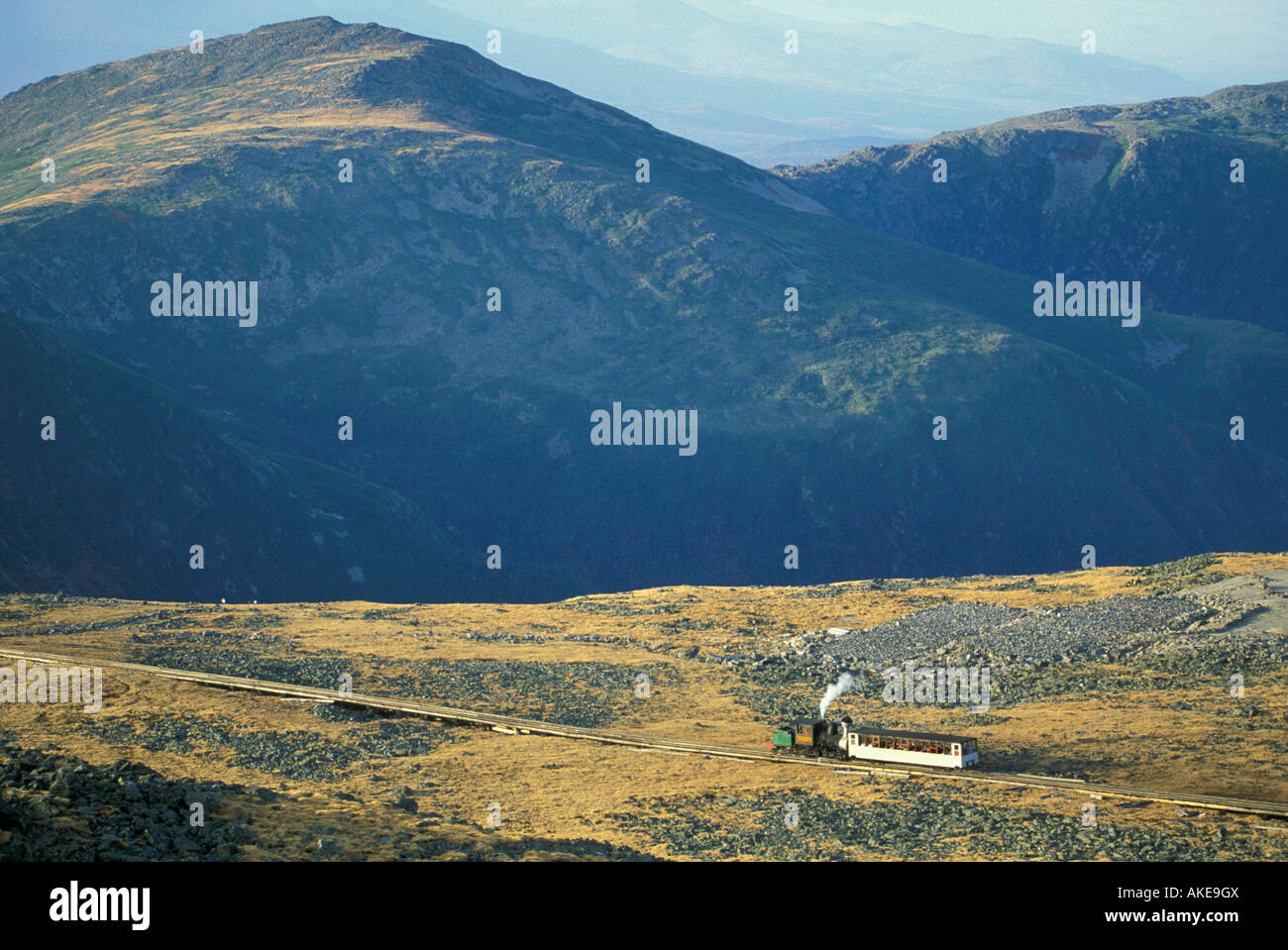 rack railway, mount washington, usa Stock Photo - Alamy