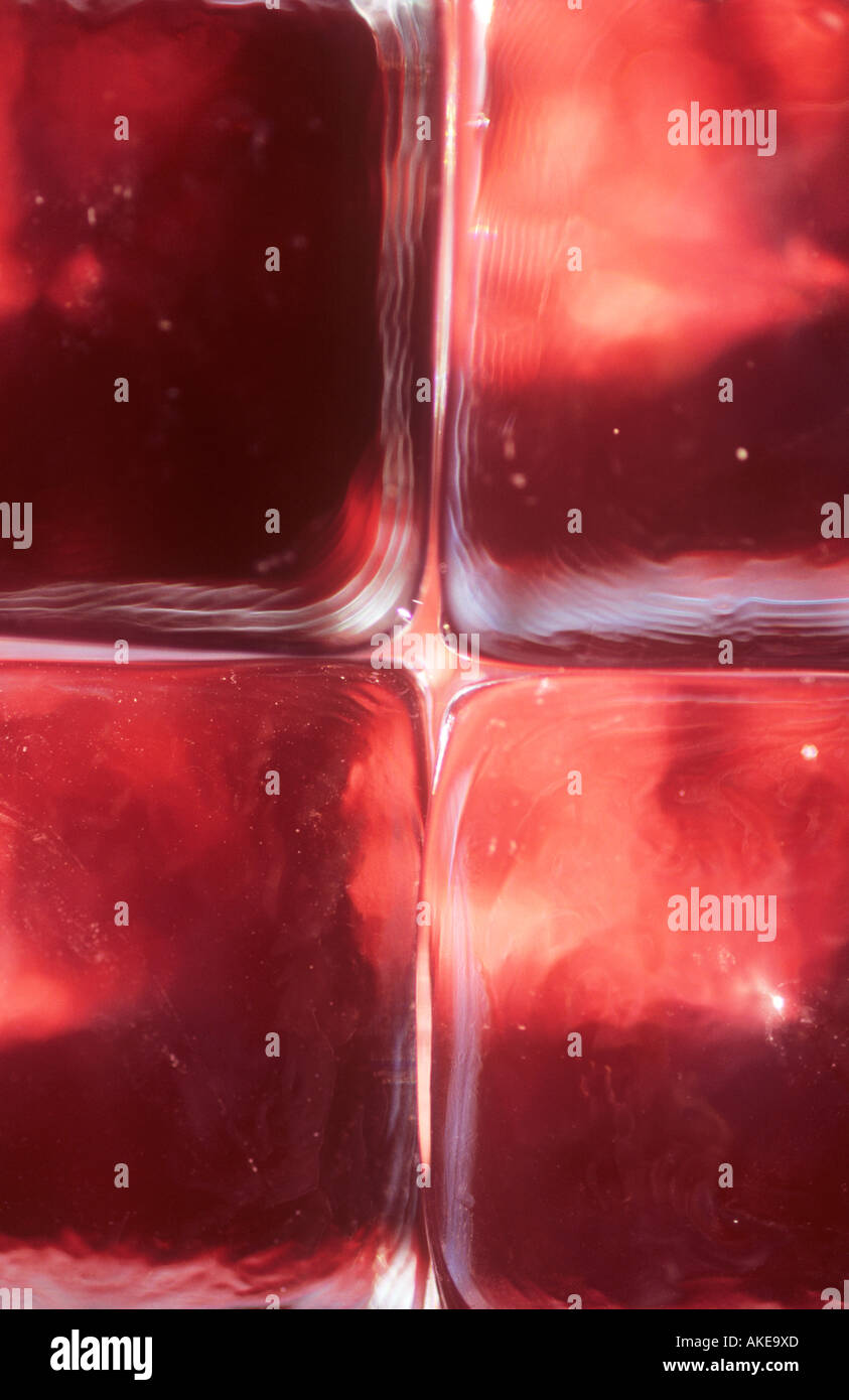 Red Glass Cross Stock Photo - Alamy
