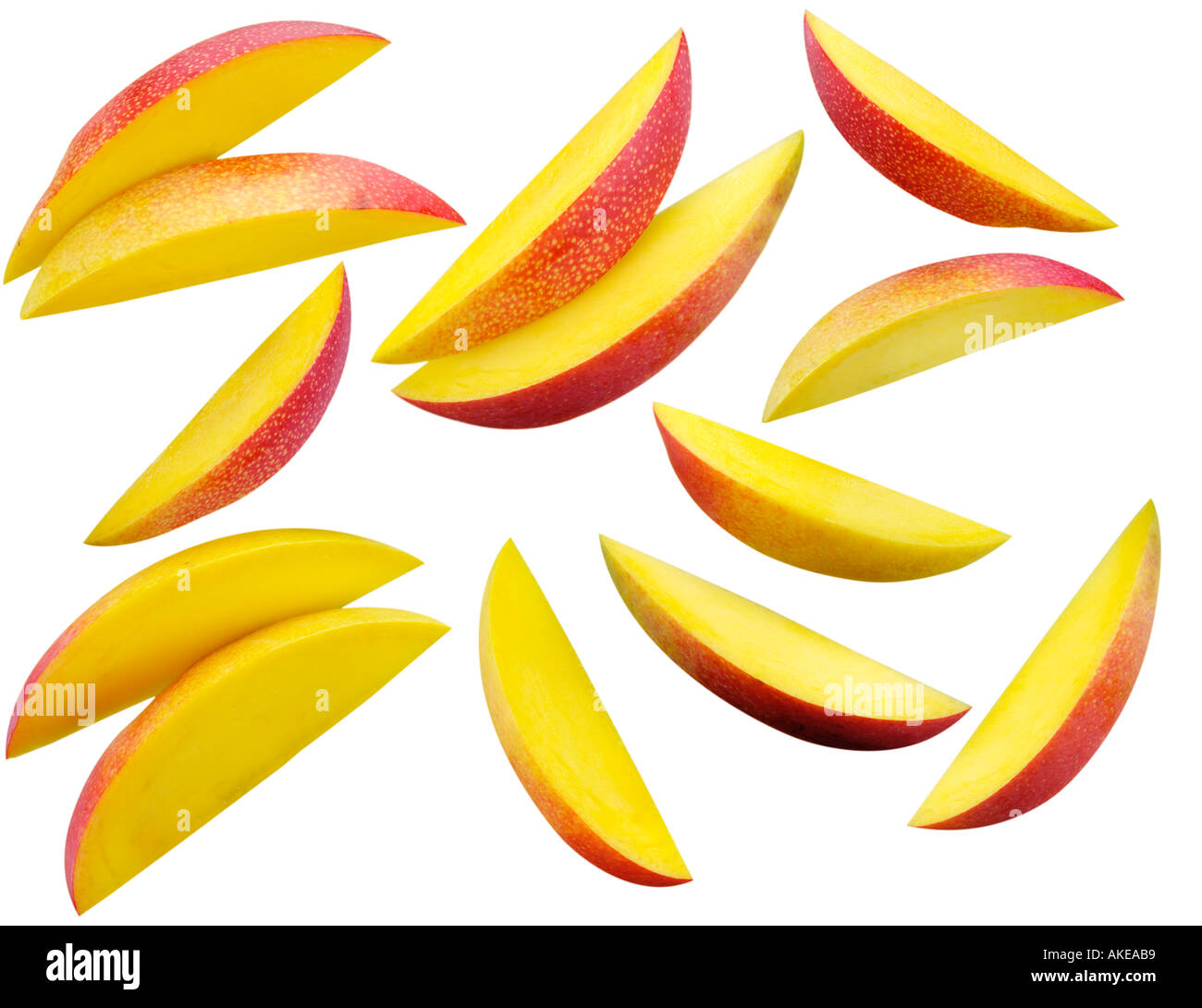 Mango slices hi-res stock photography and images - Alamy