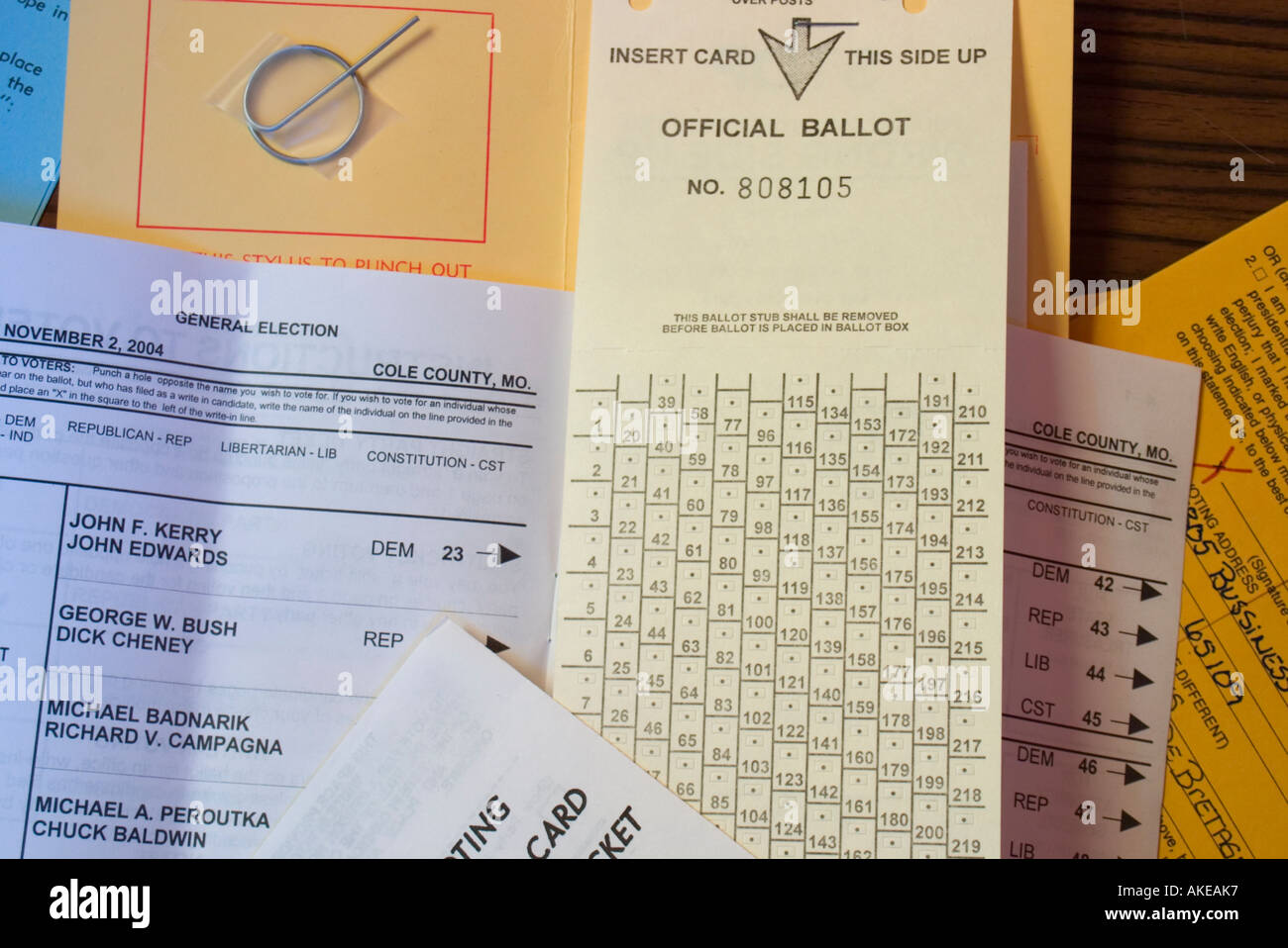 Ballot confusion hi-res stock photography and images - Alamy