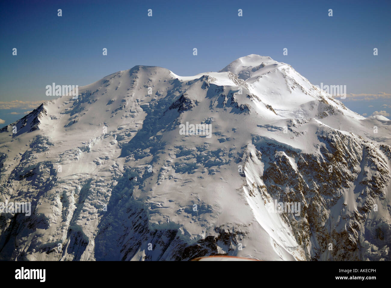 Aerial Views of Mt McKinley Denali National Park Alaska AK U S United ...