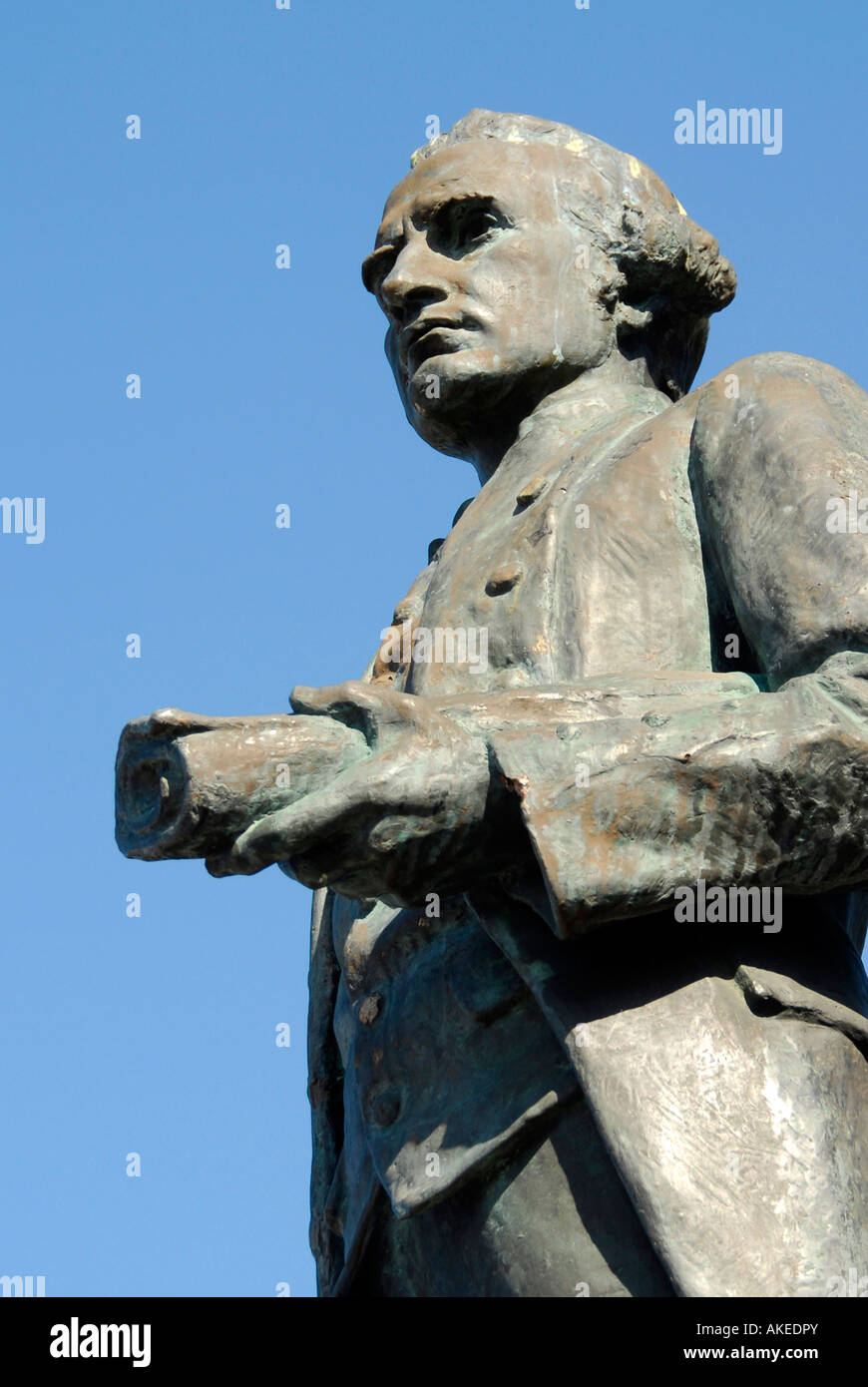 Statue Captain James Cook Display Commemoration Commemorative Cook ...