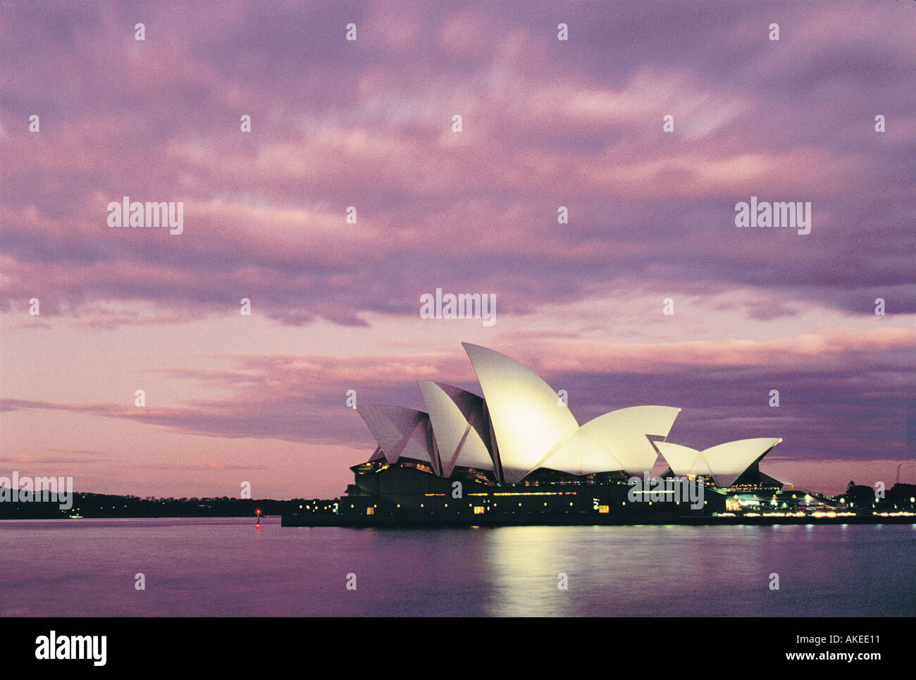 Sydney Opera House at Sunset Stock Photo - Alamy