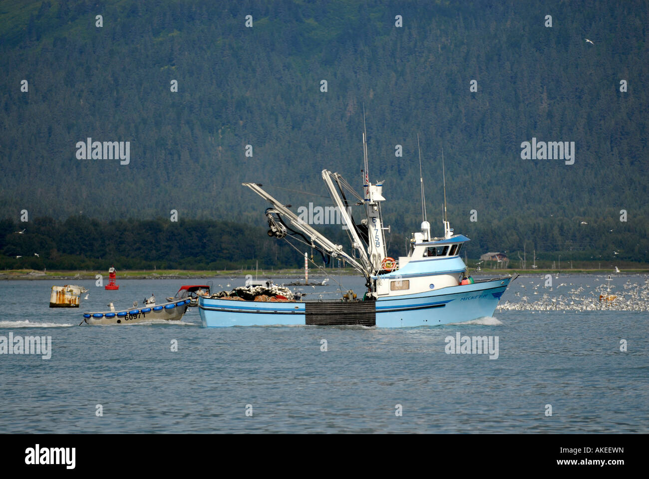 Commercial Fishing Boats in Seward Alaska AK U S United States Kenai ...
