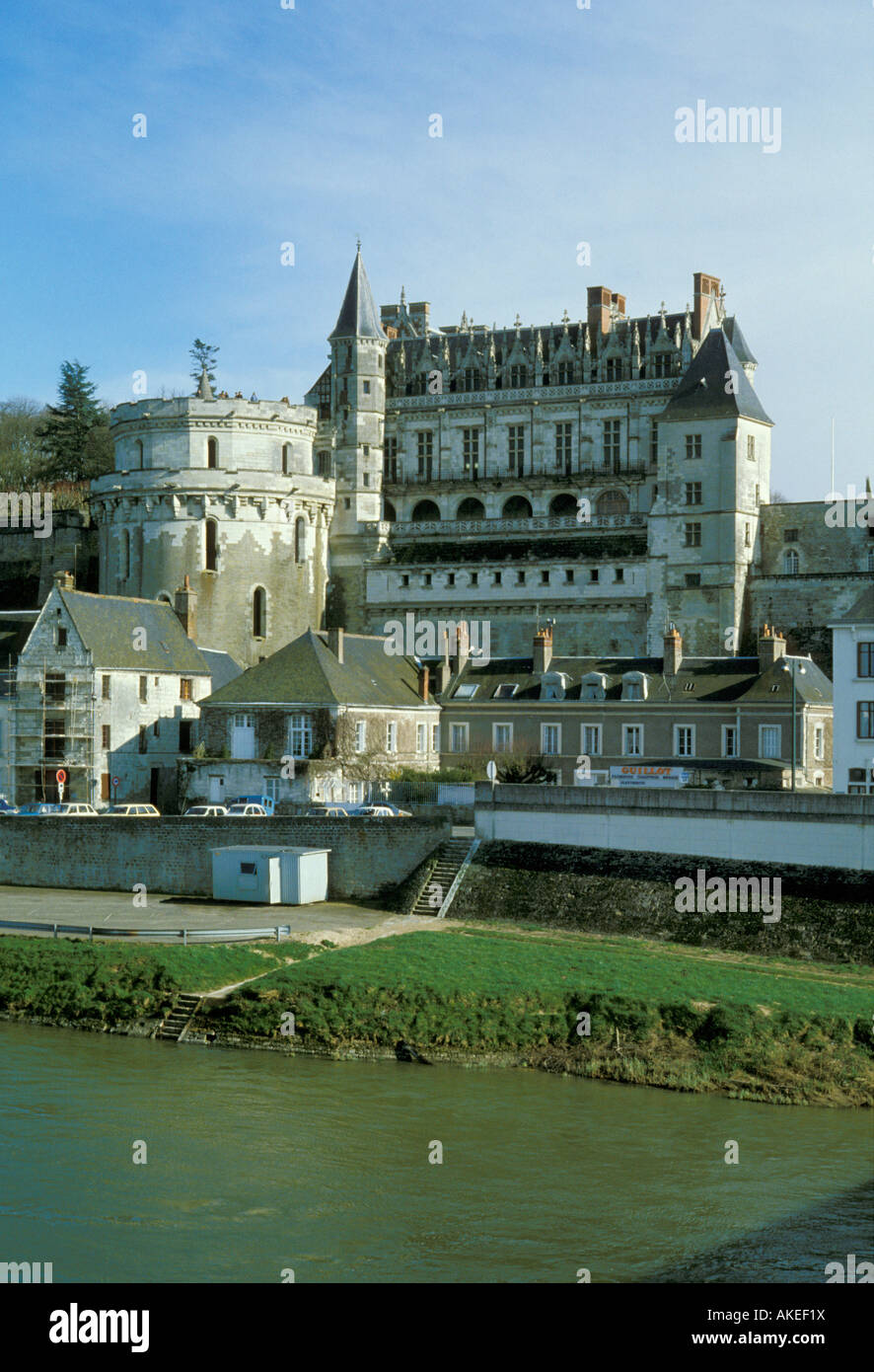 castle, amboise, france Stock Photo - Alamy