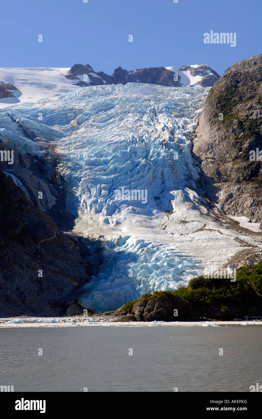 Holgate Glacier Holgate Arm Bay Kenai Fjords National Park Seward ...