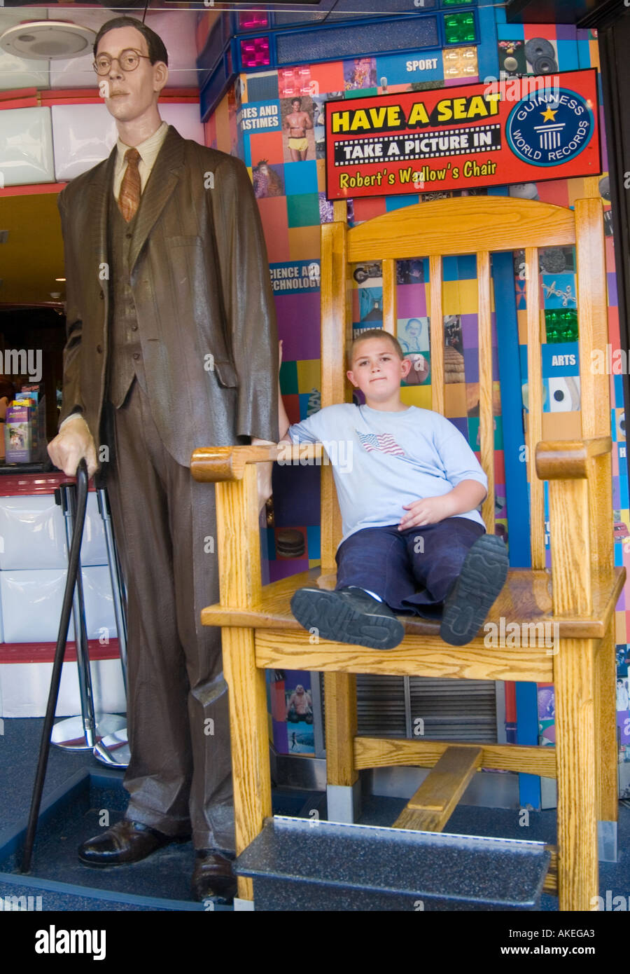 Robert Pershing Wadlow Quando Crianca