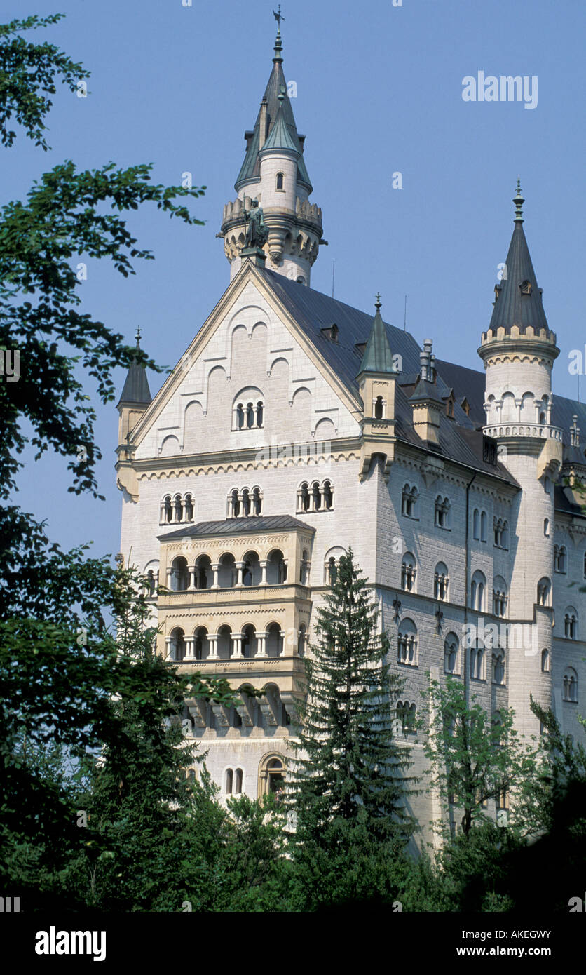 neuschwastein castle, fussen, germany Stock Photo - Alamy