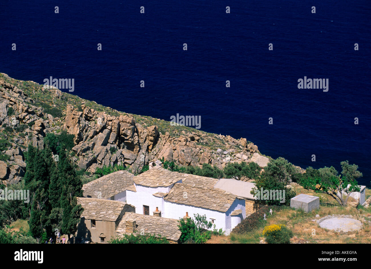 Evangelistrias monastery hi-res stock photography and images - Alamy