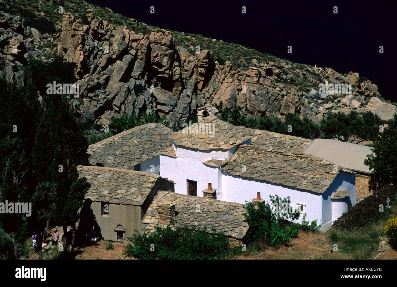 Evangelistrias monastery hi-res stock photography and images - Alamy