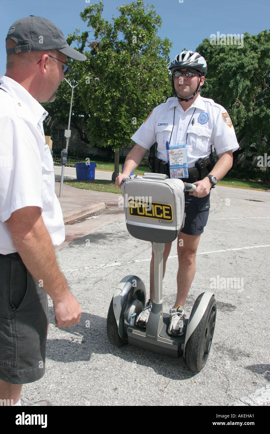Police using segway hi-res stock photography and images - Alamy