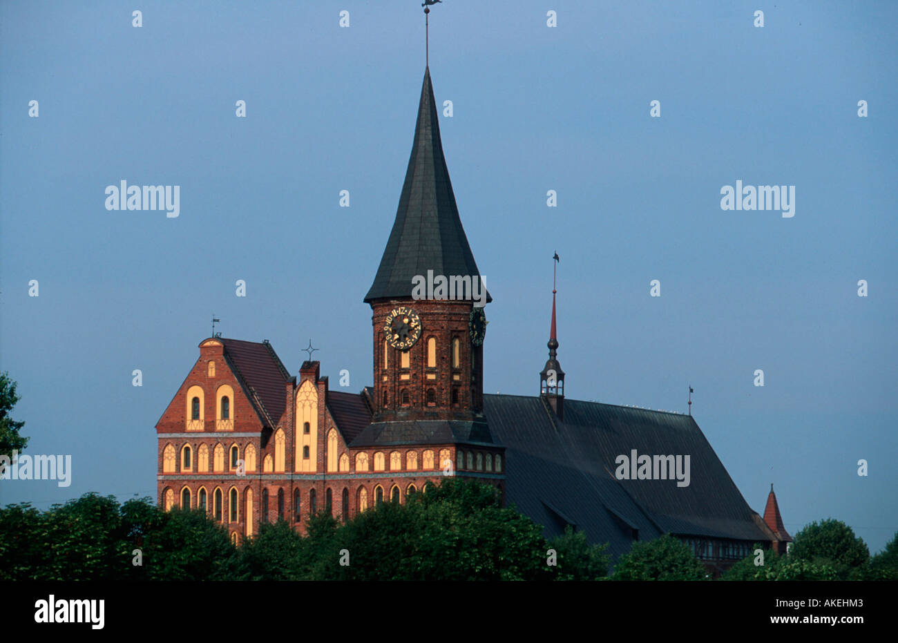 Russland, Kaliningrad (Königsberg), Dom (Katedralnyi Sobor Stock Photo ...