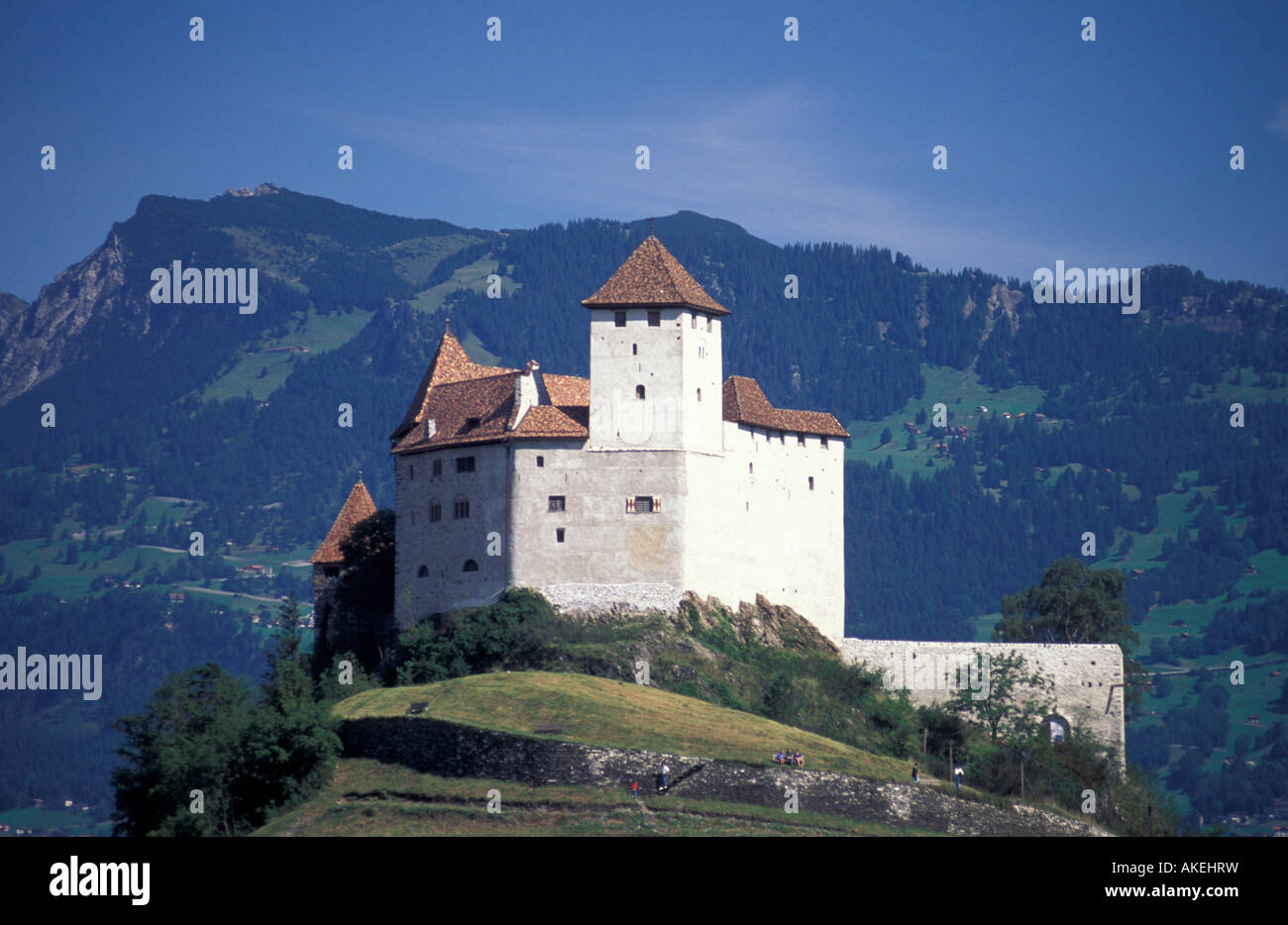 Gutenberg Castle Balzers Liechtenstein High Resolution Stock ...