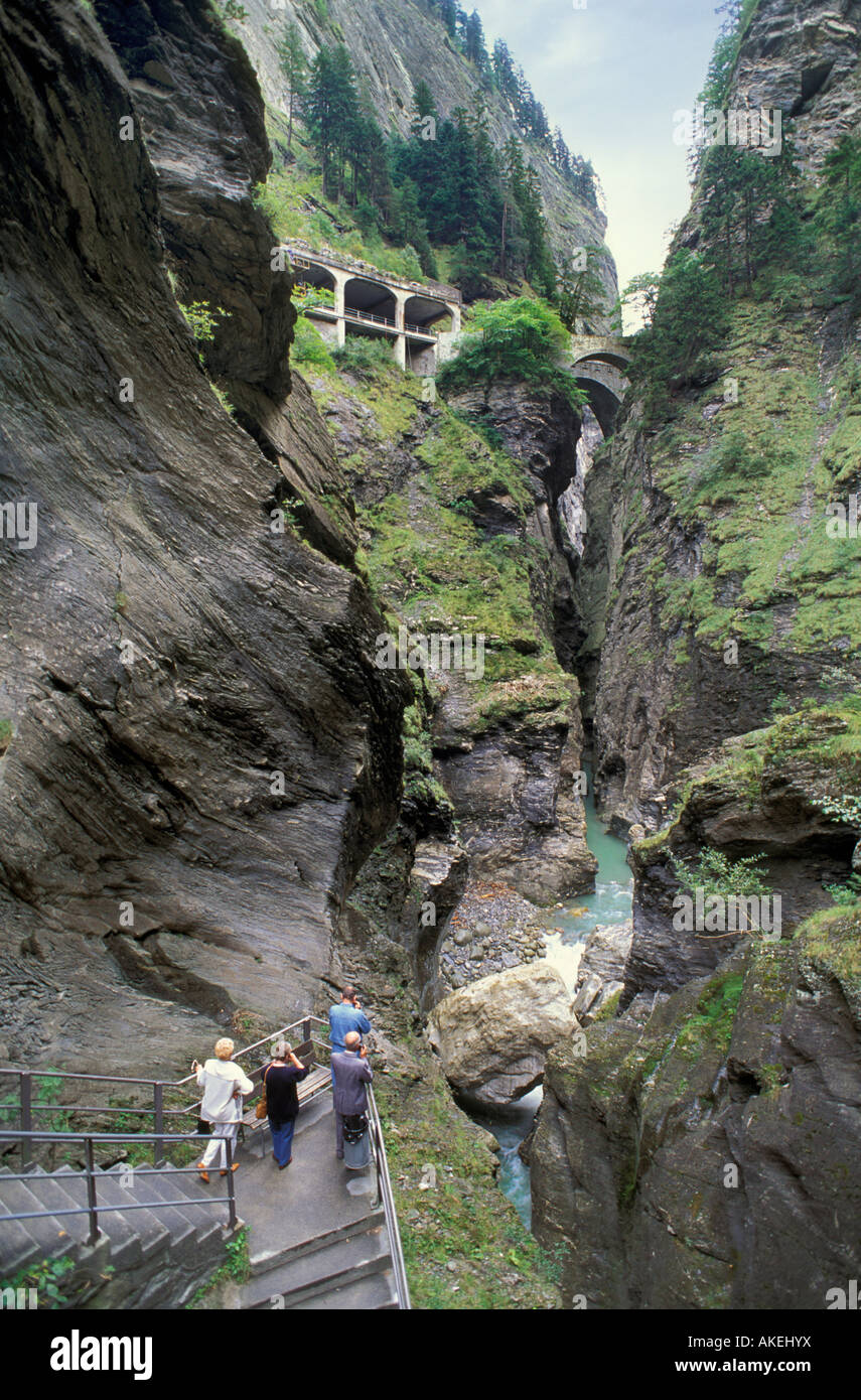 viamala canyon, thusis, switzerland Stock Photo - Alamy