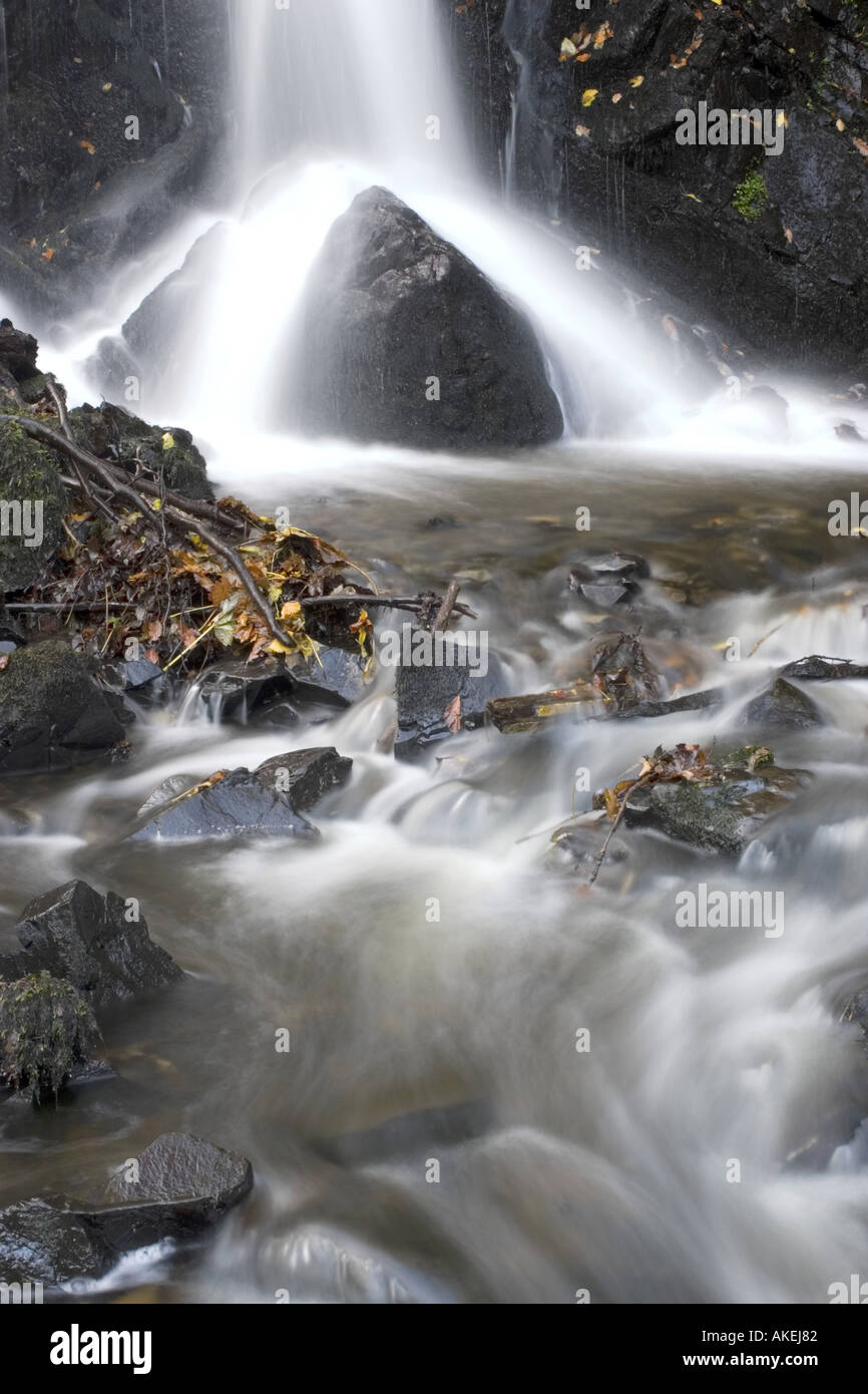 Scottish Waterfall 3 Stock Photo - Alamy