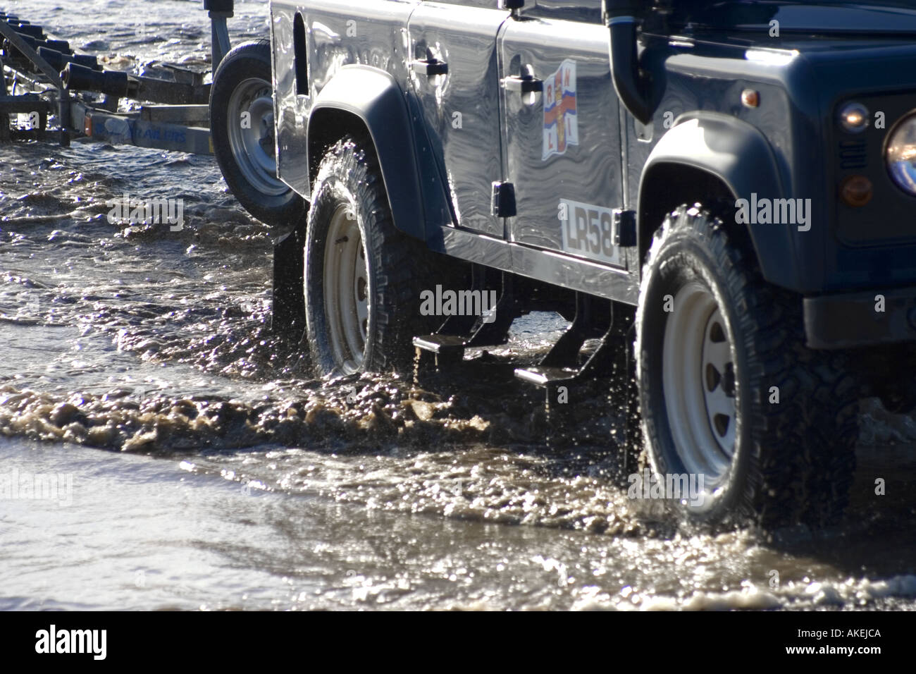 RNLI Land Rover, West Kirby Stock Photo - Alamy