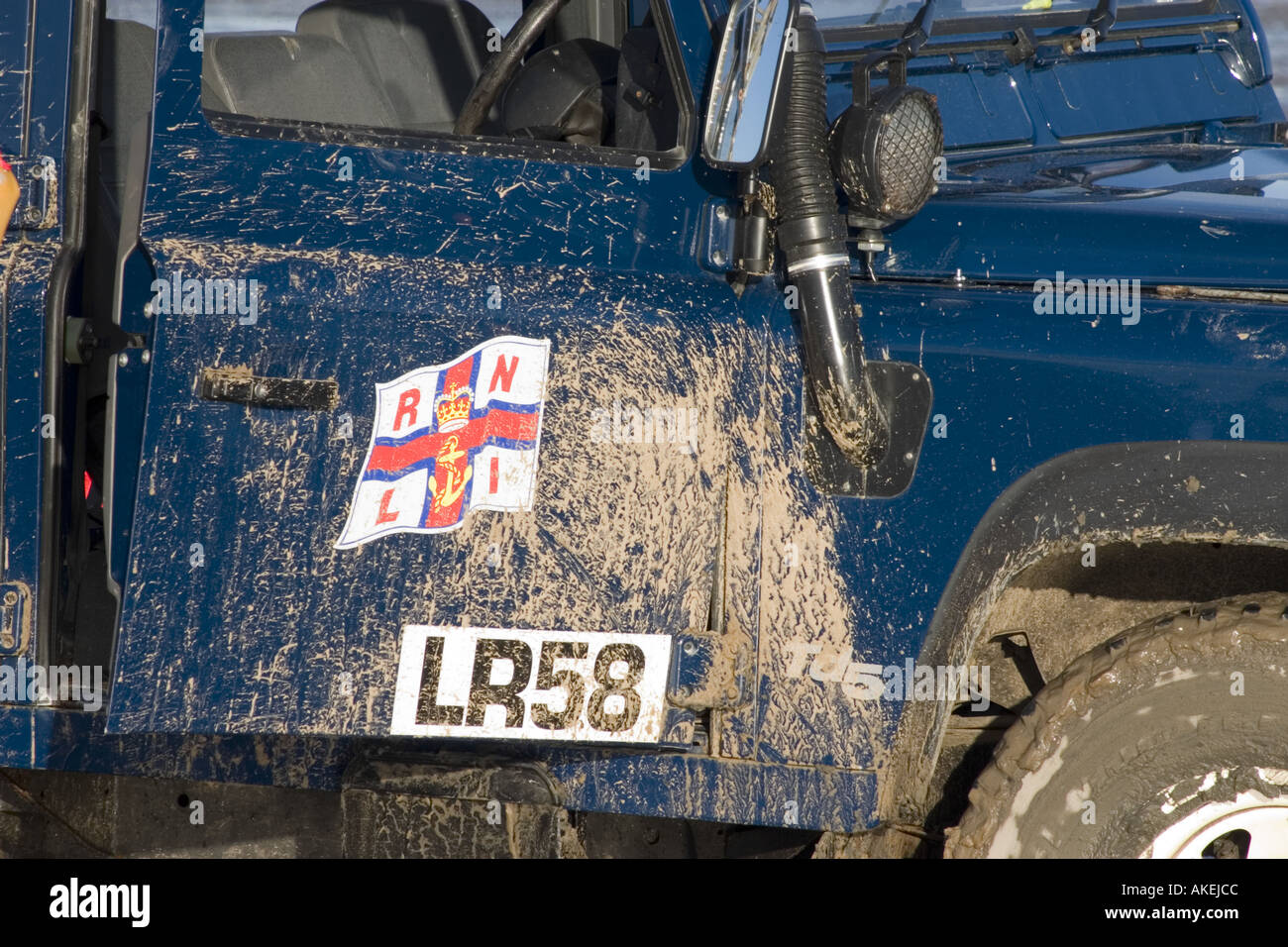RNLI Land Rover, West Kirby Stock Photo - Alamy