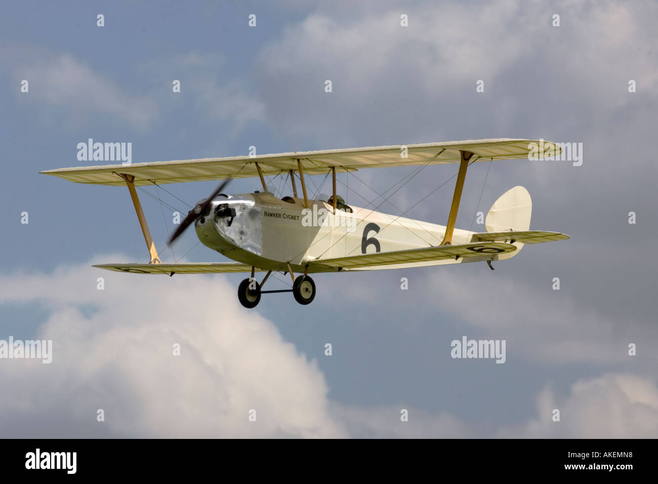Hawker cygnet biplane hi-res stock photography and images - Alamy