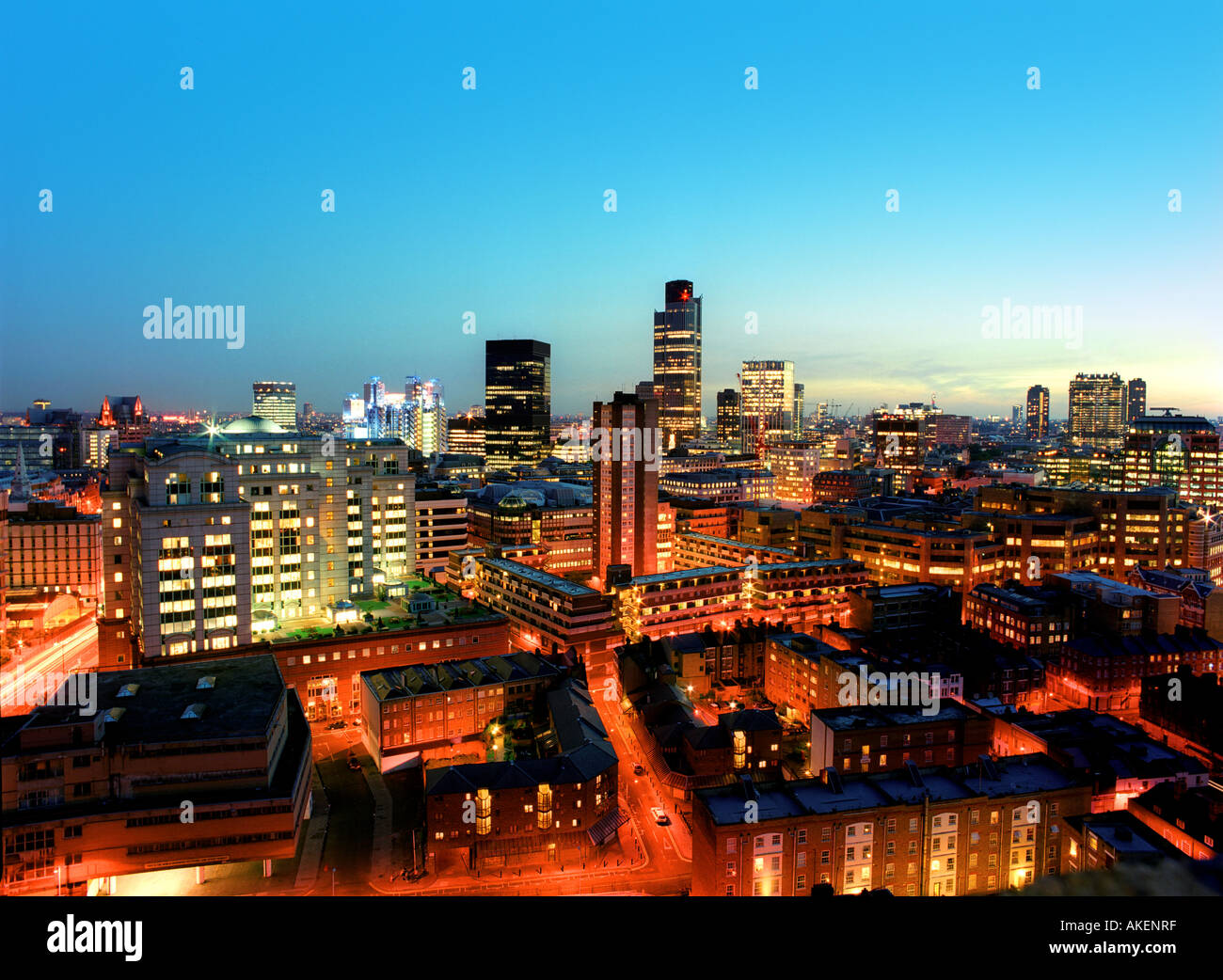 London cbd aerial hi-res stock photography and images - Alamy
