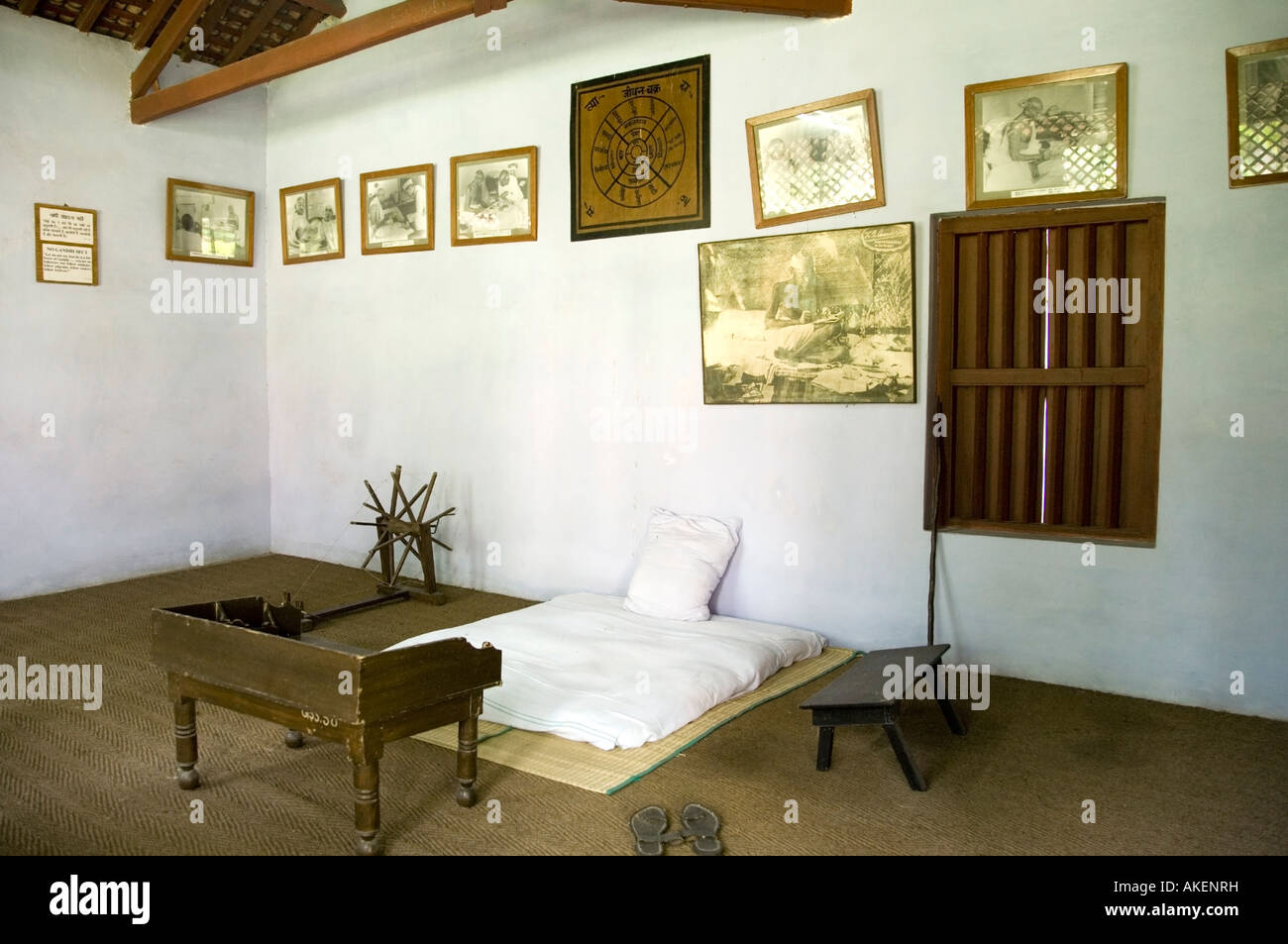 Full scale replica of Mahatma Gandhi room in Satyagra Ashram at ...