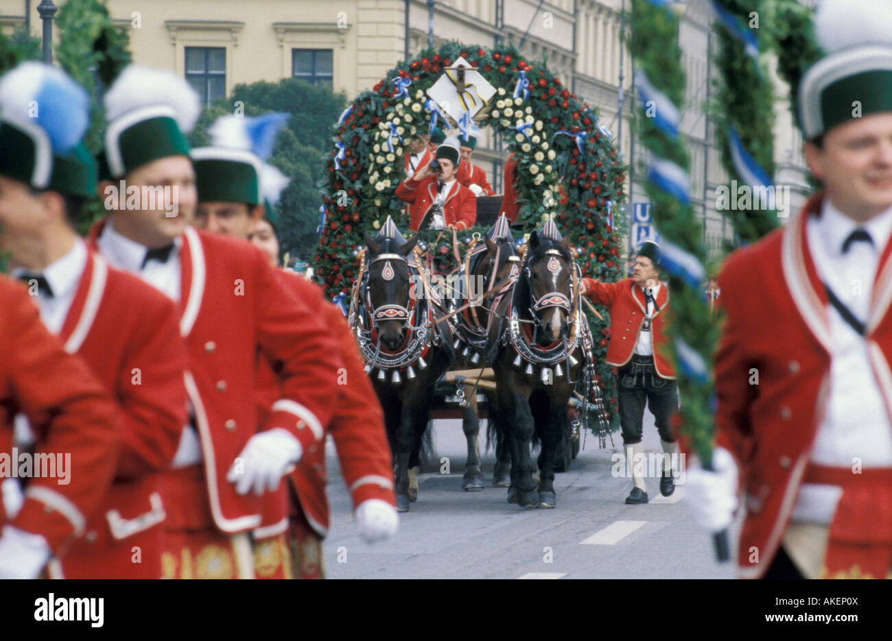 folklore parade, munich oktoberfest, germany Stock Photo - Alamy