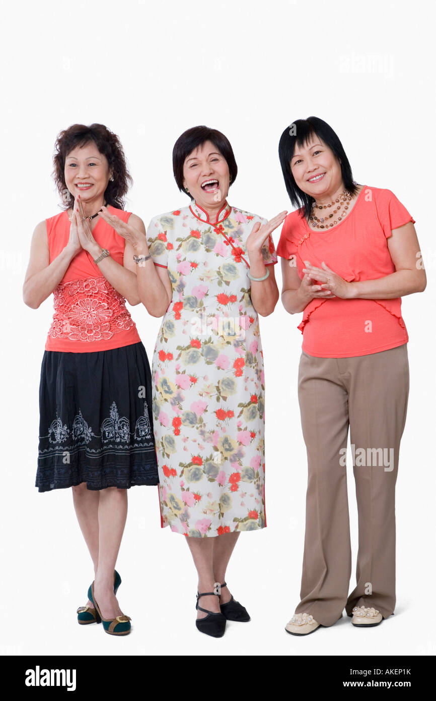 Woman short hair two Cut Out Stock Images & Pictures - Alamy