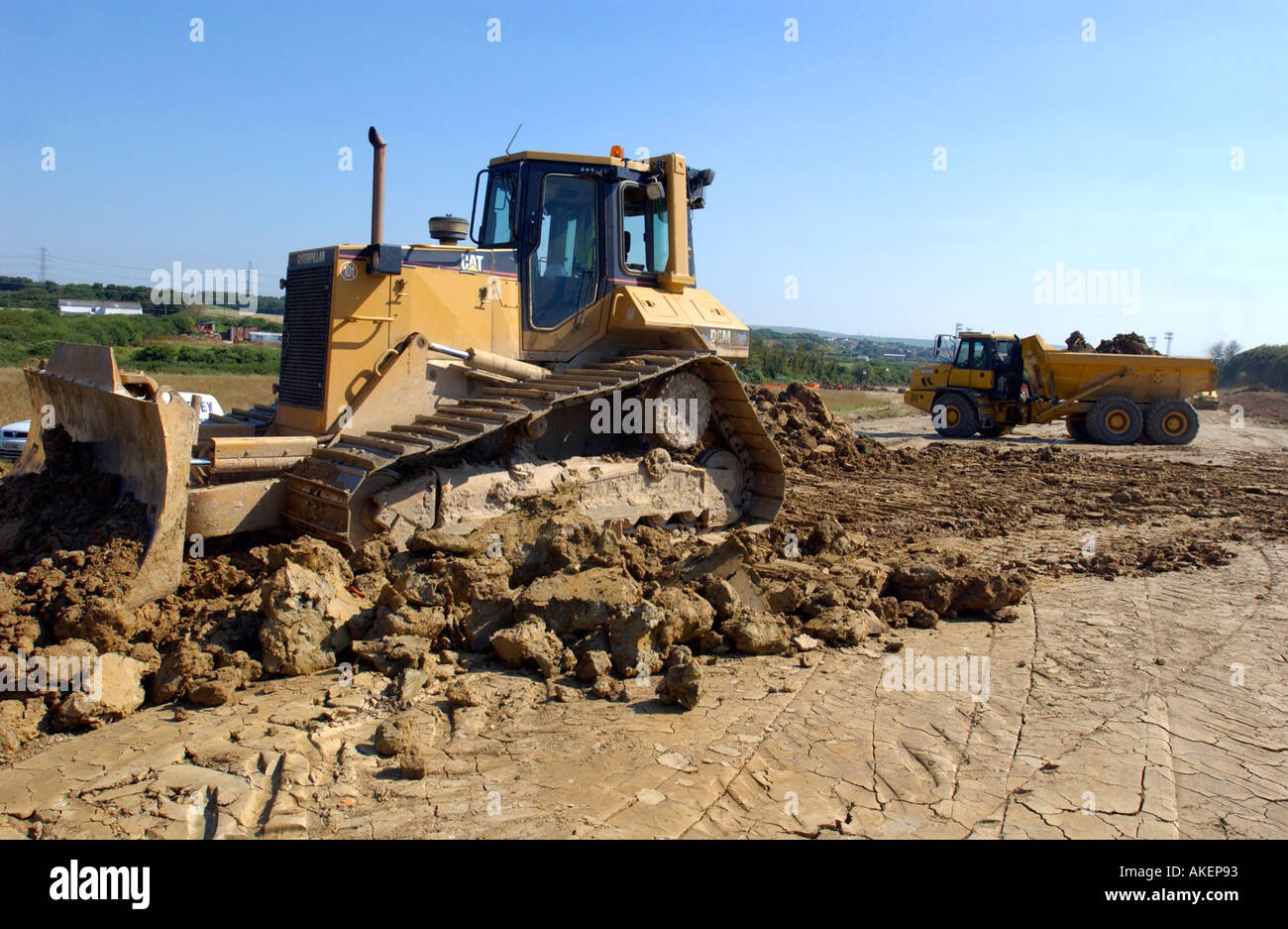 Construction of a bypass Stock Photo - Alamy