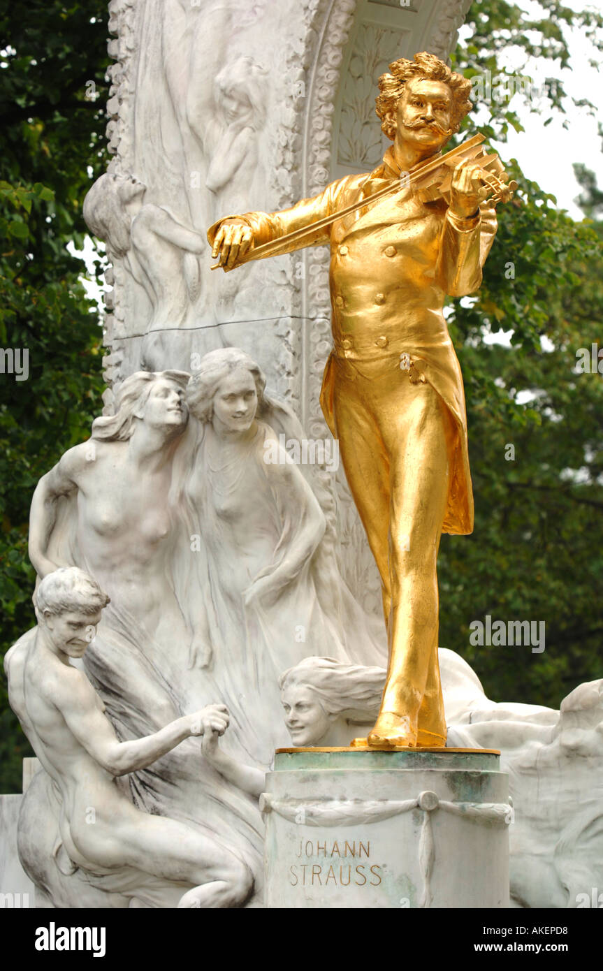 Johann Strauss Statue