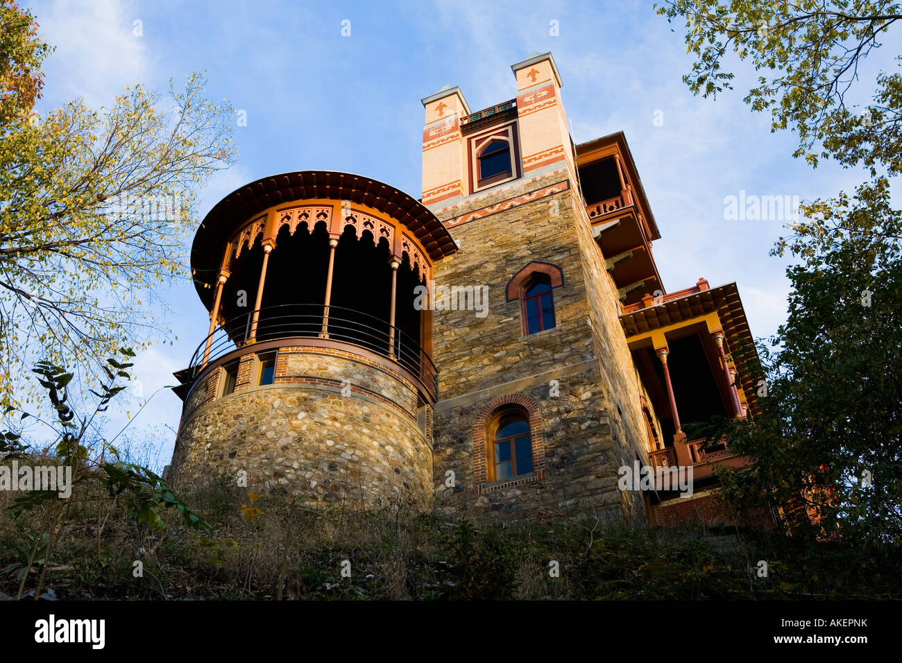 Olana was home of Hudson River School master Frederick Church Hudson ...