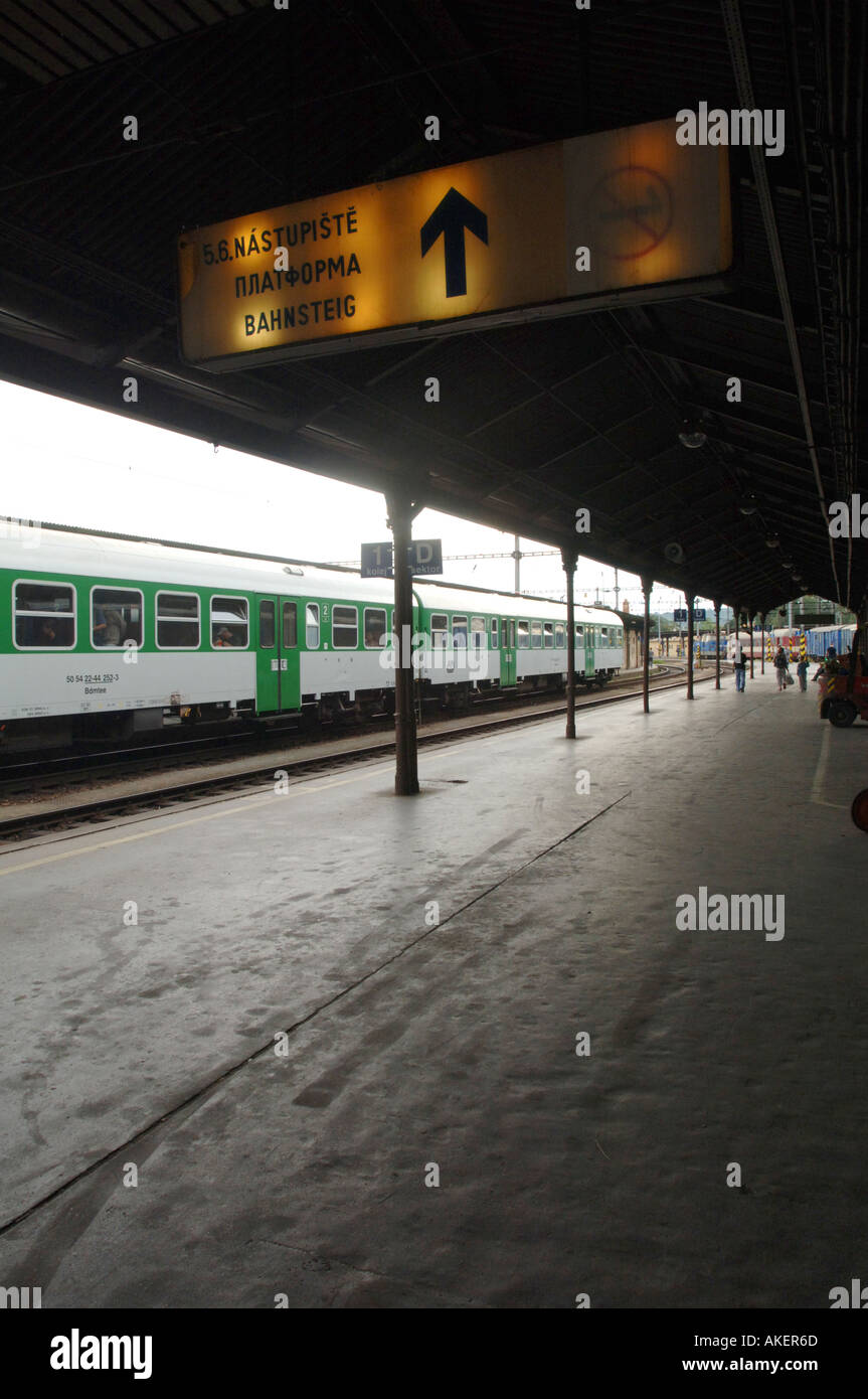 Brno main railway station hi-res stock photography and images - Alamy