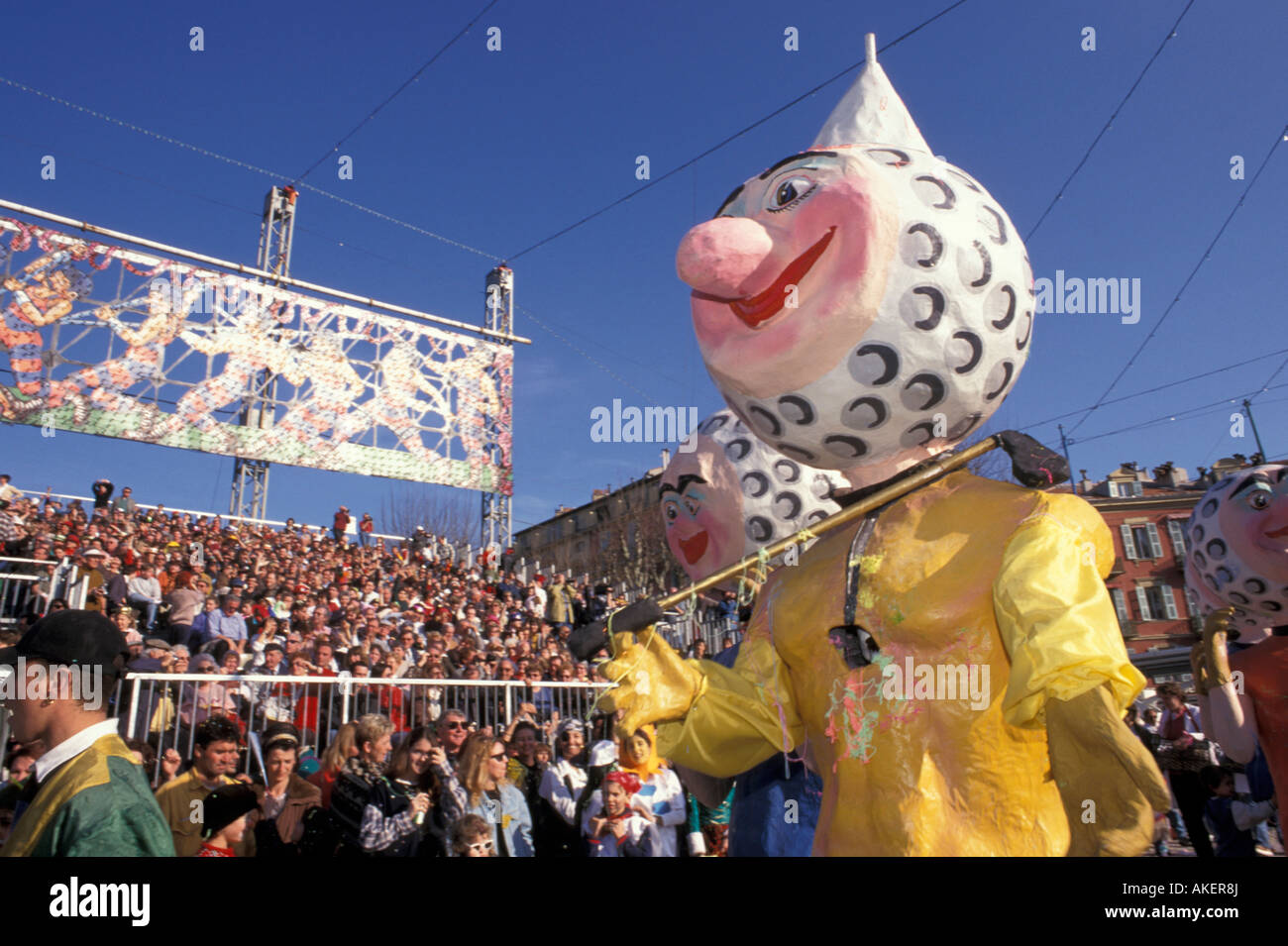 carnival masks parade, nice, france Stock Photo - Alamy