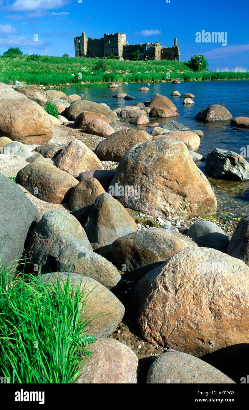 Estland, Burg Toolse (Tolsburg) westlich von Kunda (Kundahafen Stock ...