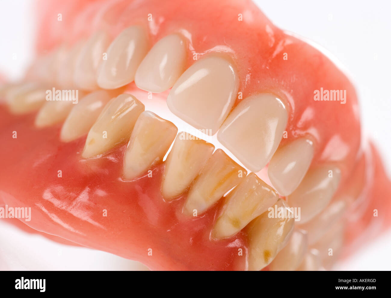 Set of dentures Stock Photo - Alamy