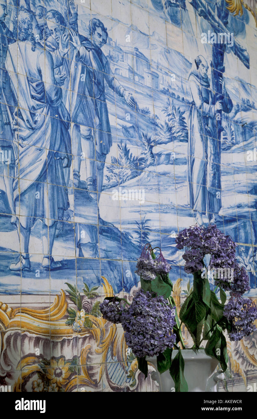 sad roque do pico: convent st. pedro de alcantara, pico, portugal Stock ...