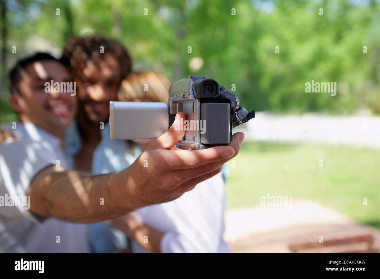 friends with camera Stock Photo - Alamy