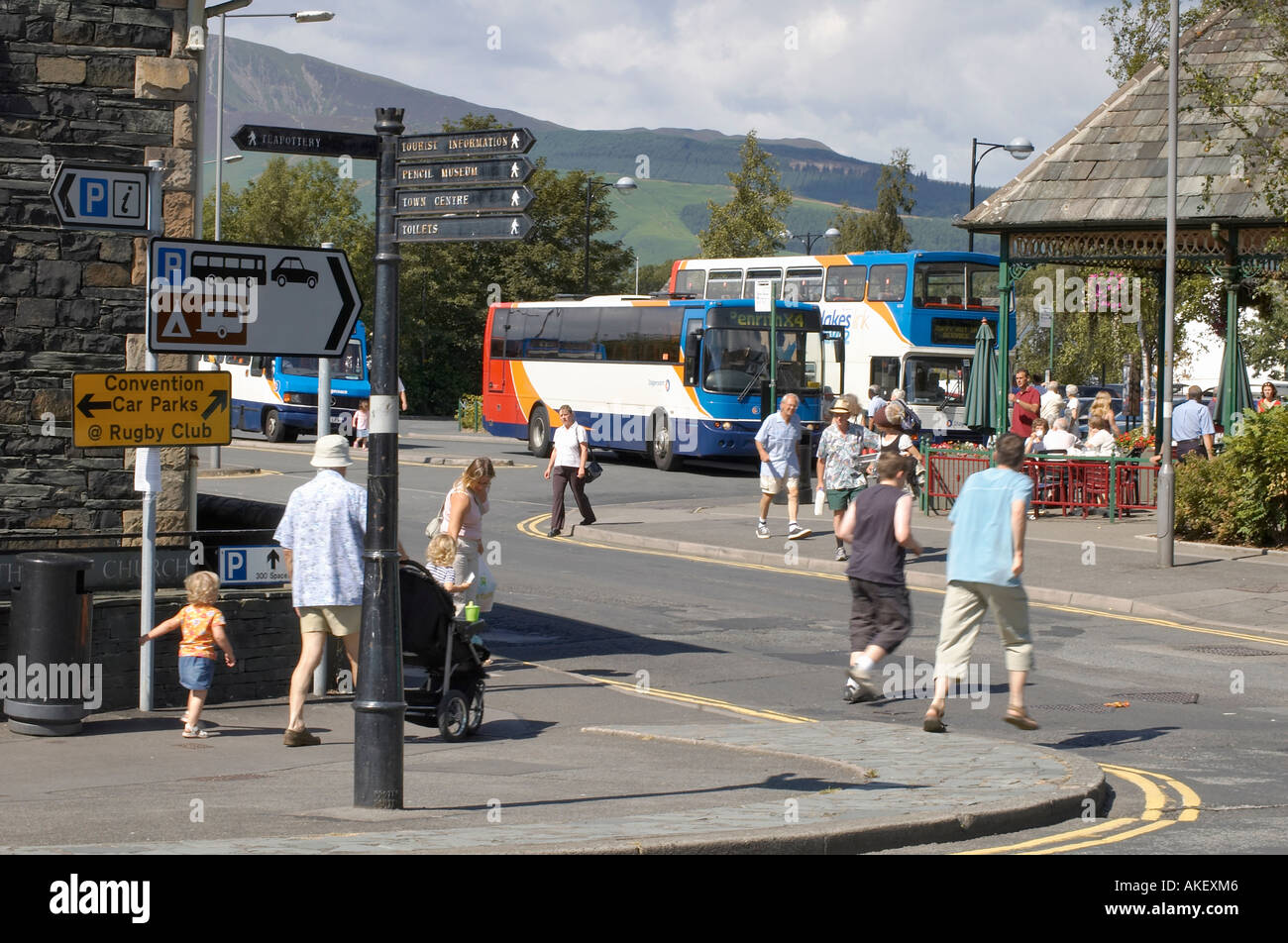 Keswick bus station hi-res stock photography and images - Alamy
