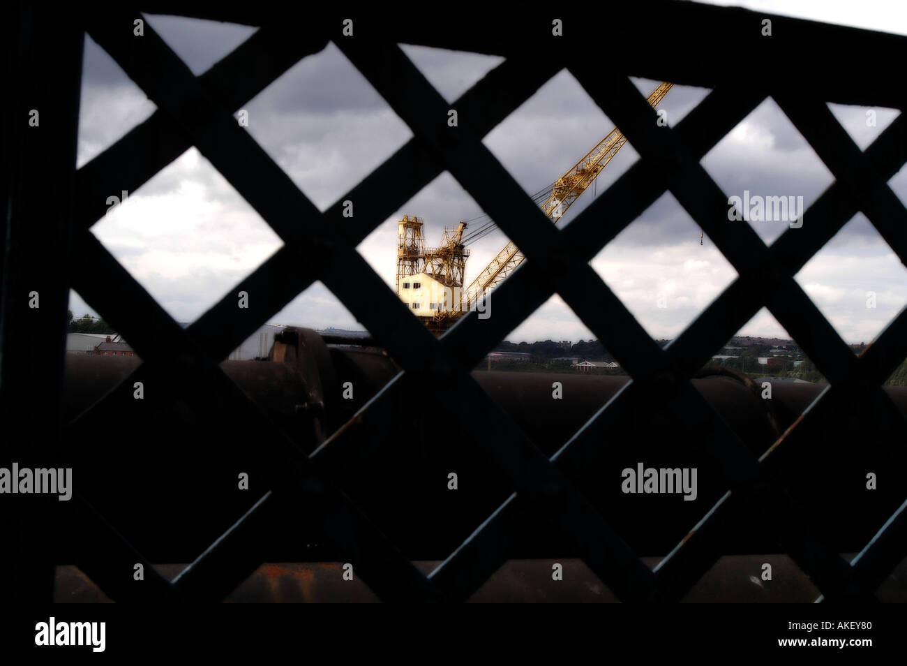 A view north west over the river wear from The Queen Alexandra Bridge ...
