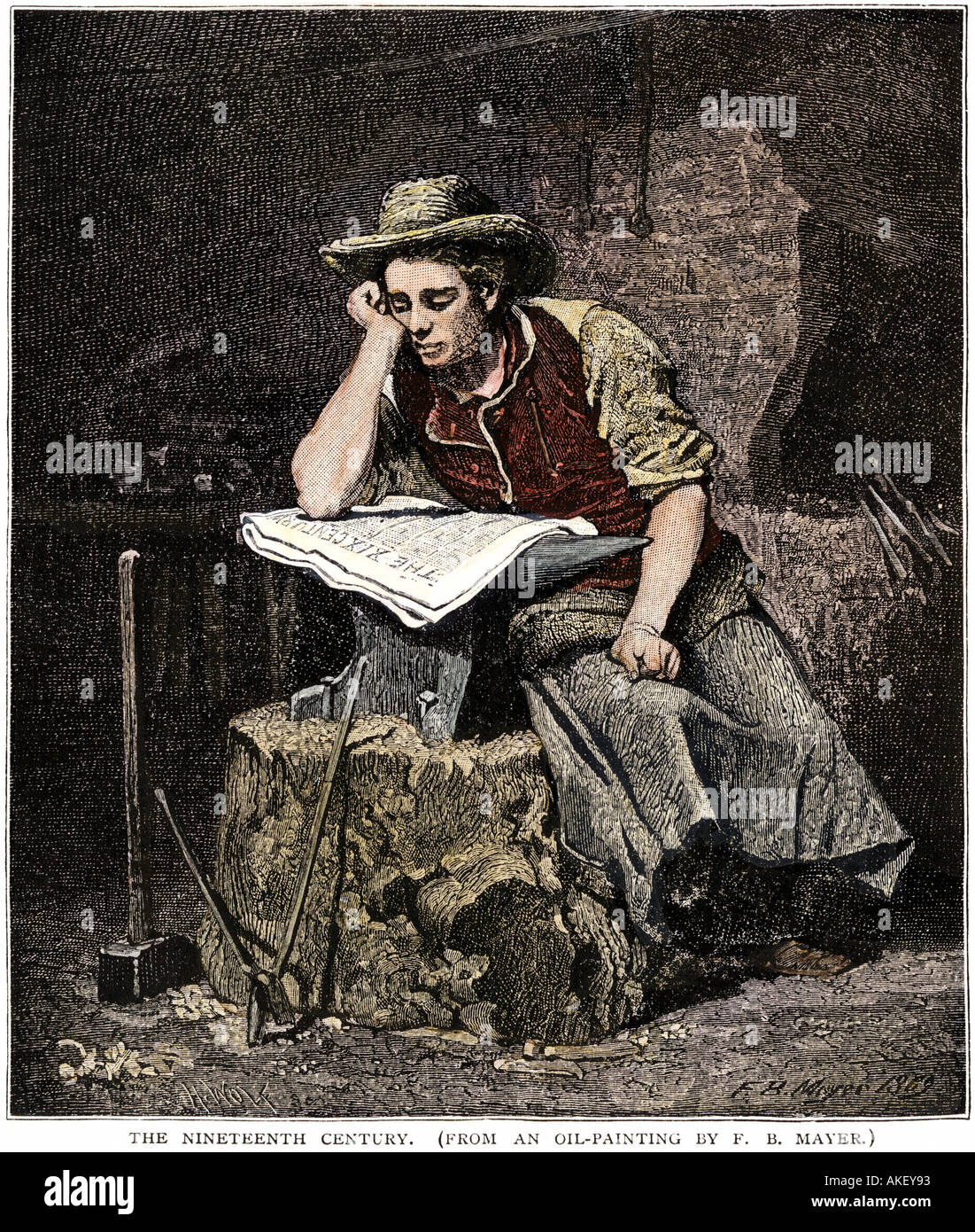 Usa newspaper 1800s hi-res stock photography and images - Alamy