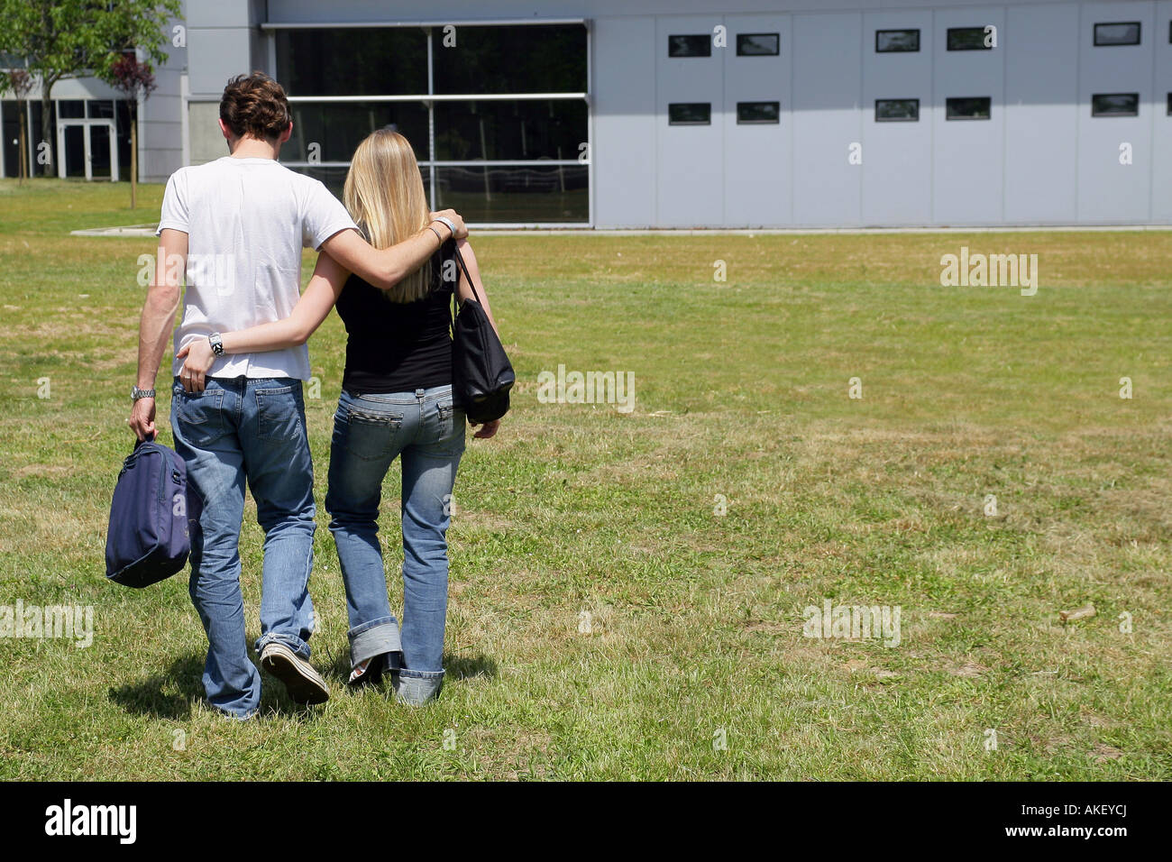 young student couple Stock Photo - Alamy