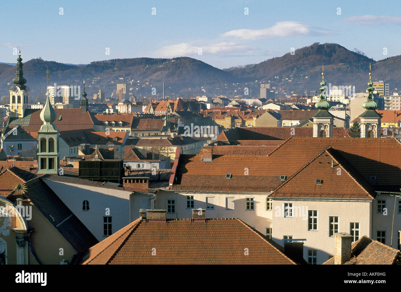 town view, graz, austria Stock Photo - Alamy