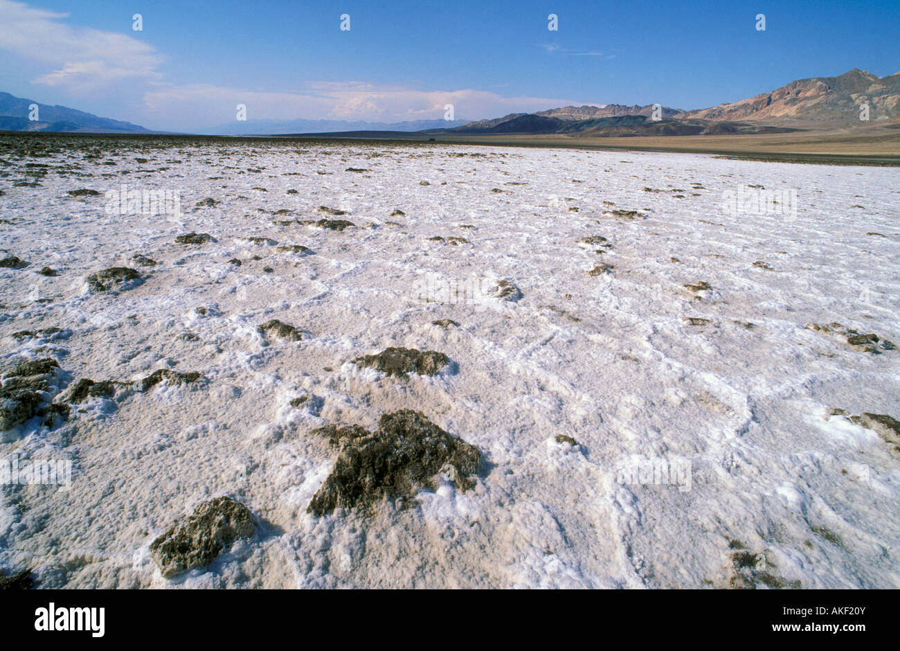 devil's golf course, death valley national park, usa Stock Photo - Alamy