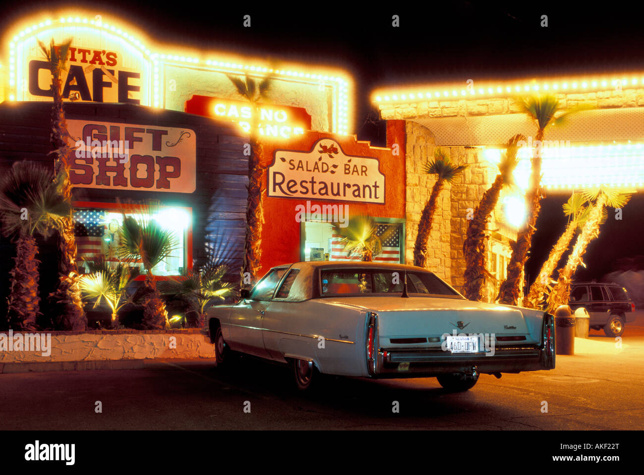 stagecoach hotel casino, beatty, usa Stock Photo - Alamy