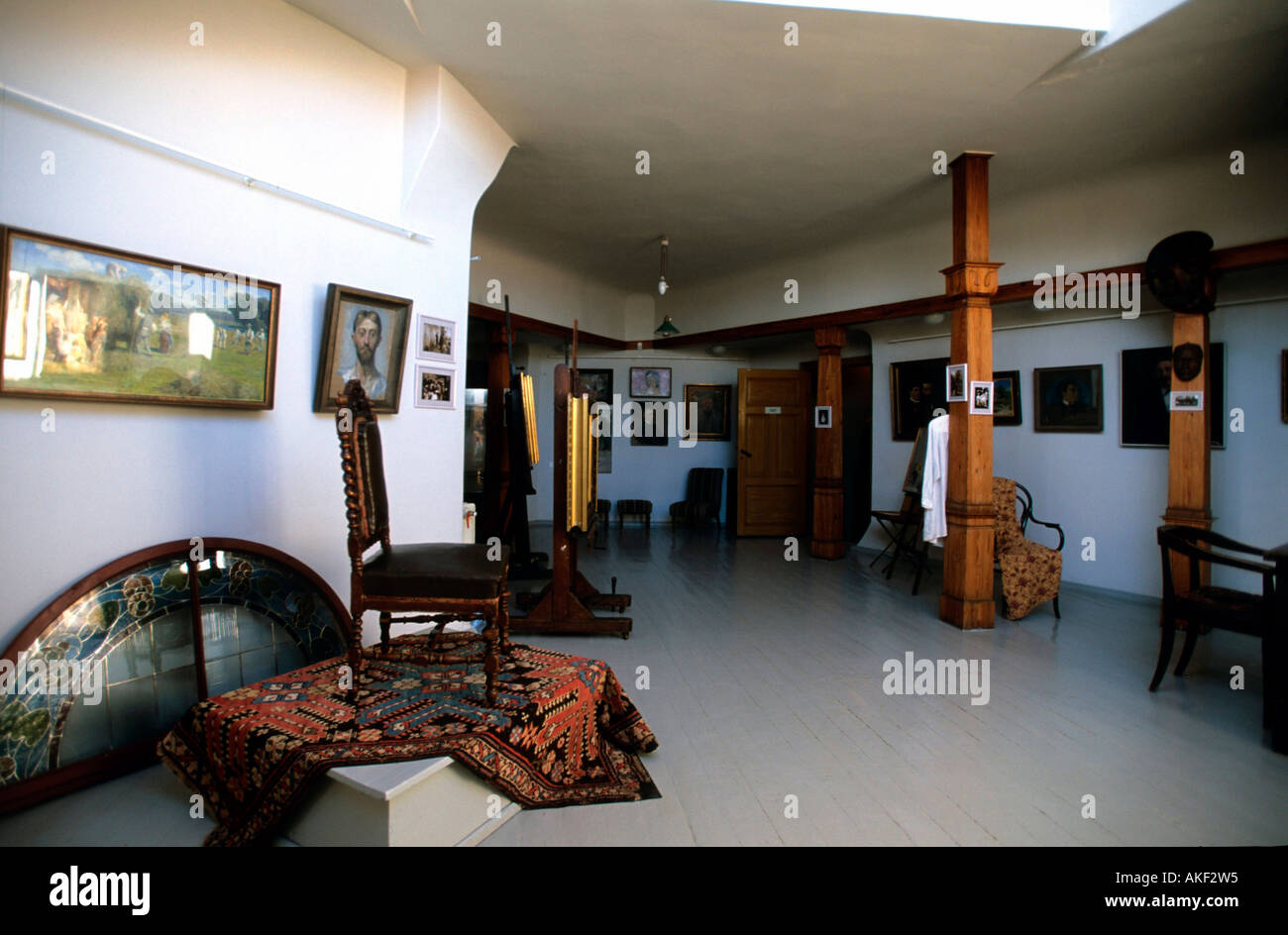 Lettland, Riga, Museum für Janis Rozentals (Künstler) und Rudolfs ...