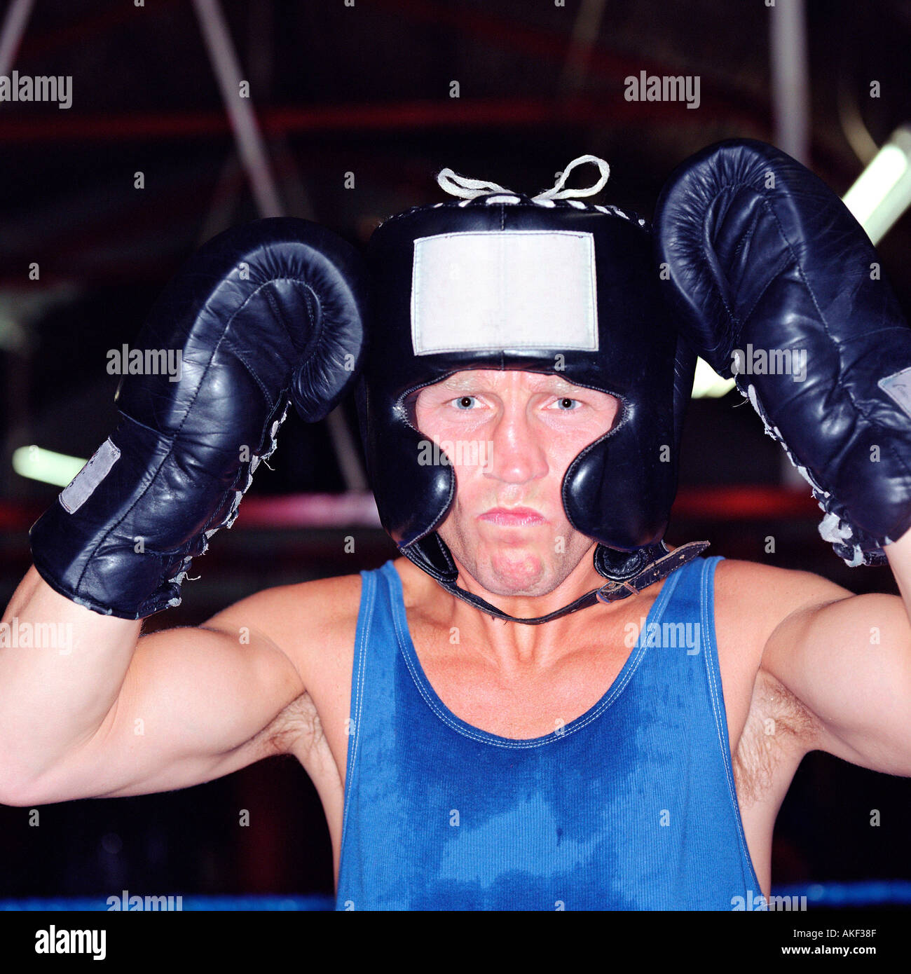 Boxer head protector hi-res stock photography and images - Alamy