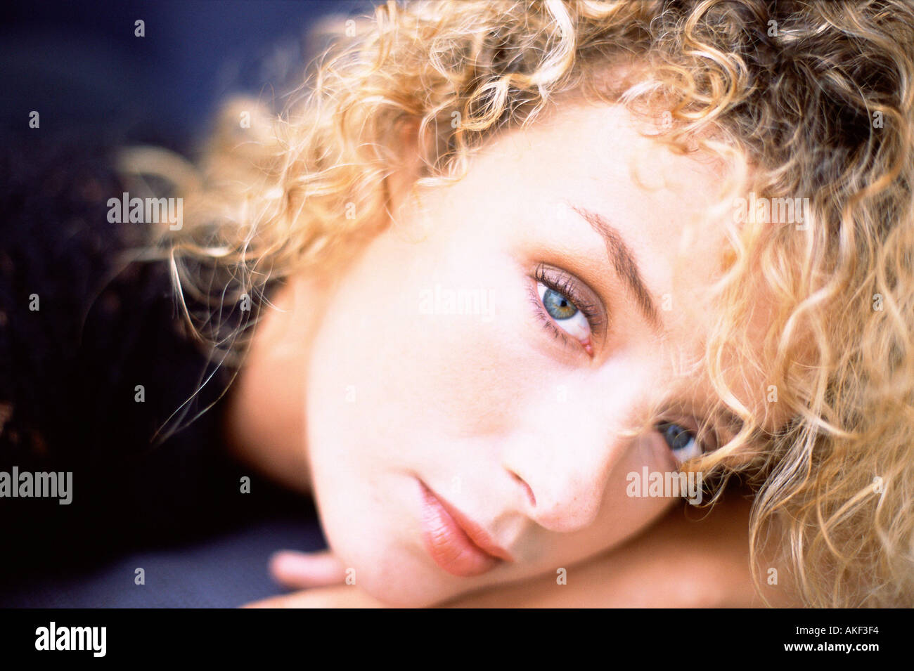 Portrait of a woman Stock Photo - Alamy