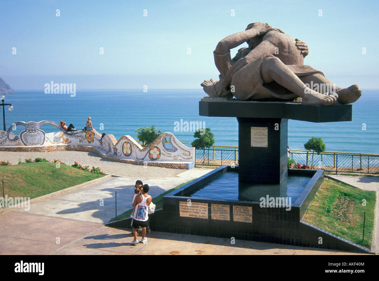 miraflores: parque del amor, lima, peru Stock Photo - Alamy