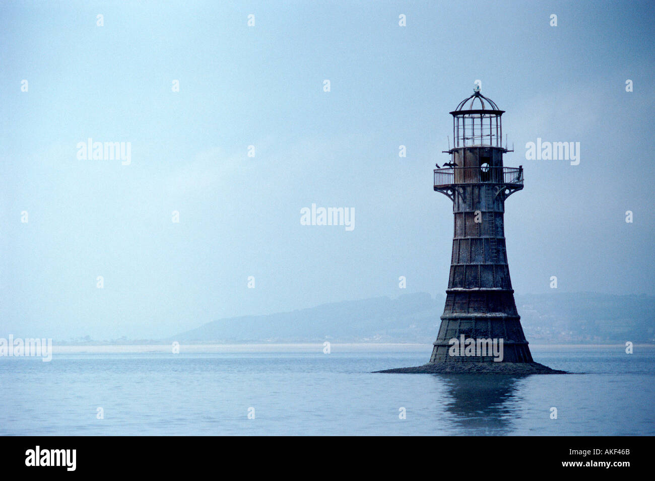 Whitford lighthouse gower hi-res stock photography and images - Alamy