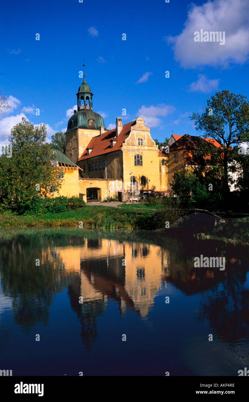 Lettland, Straupe, Schloss Lielstraupe in Straupe nördlich von Sigulda ...